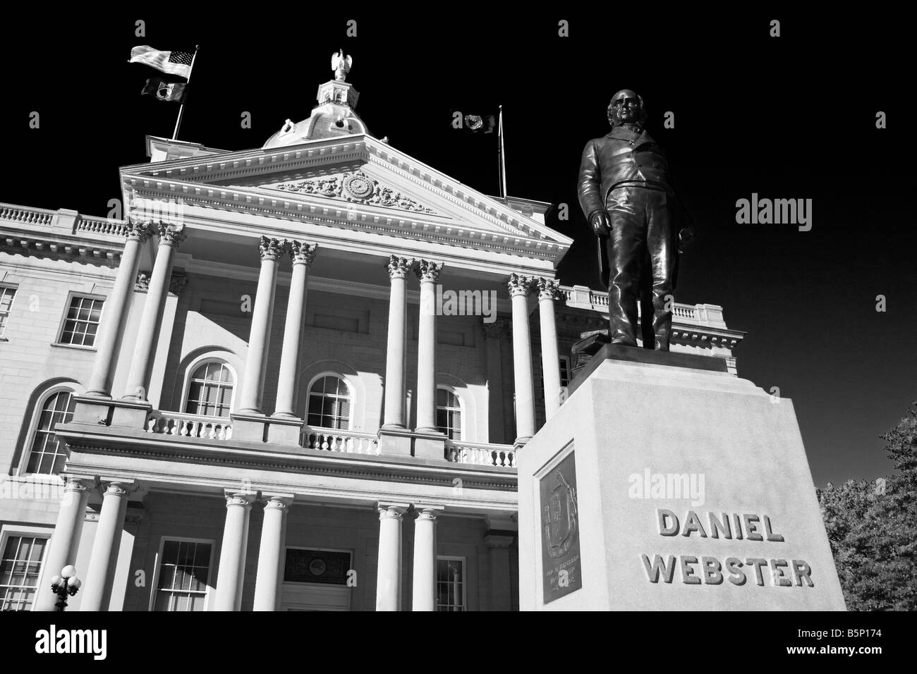 Daniel Webster Statue State Capitol Concord New Hampshire New England ...