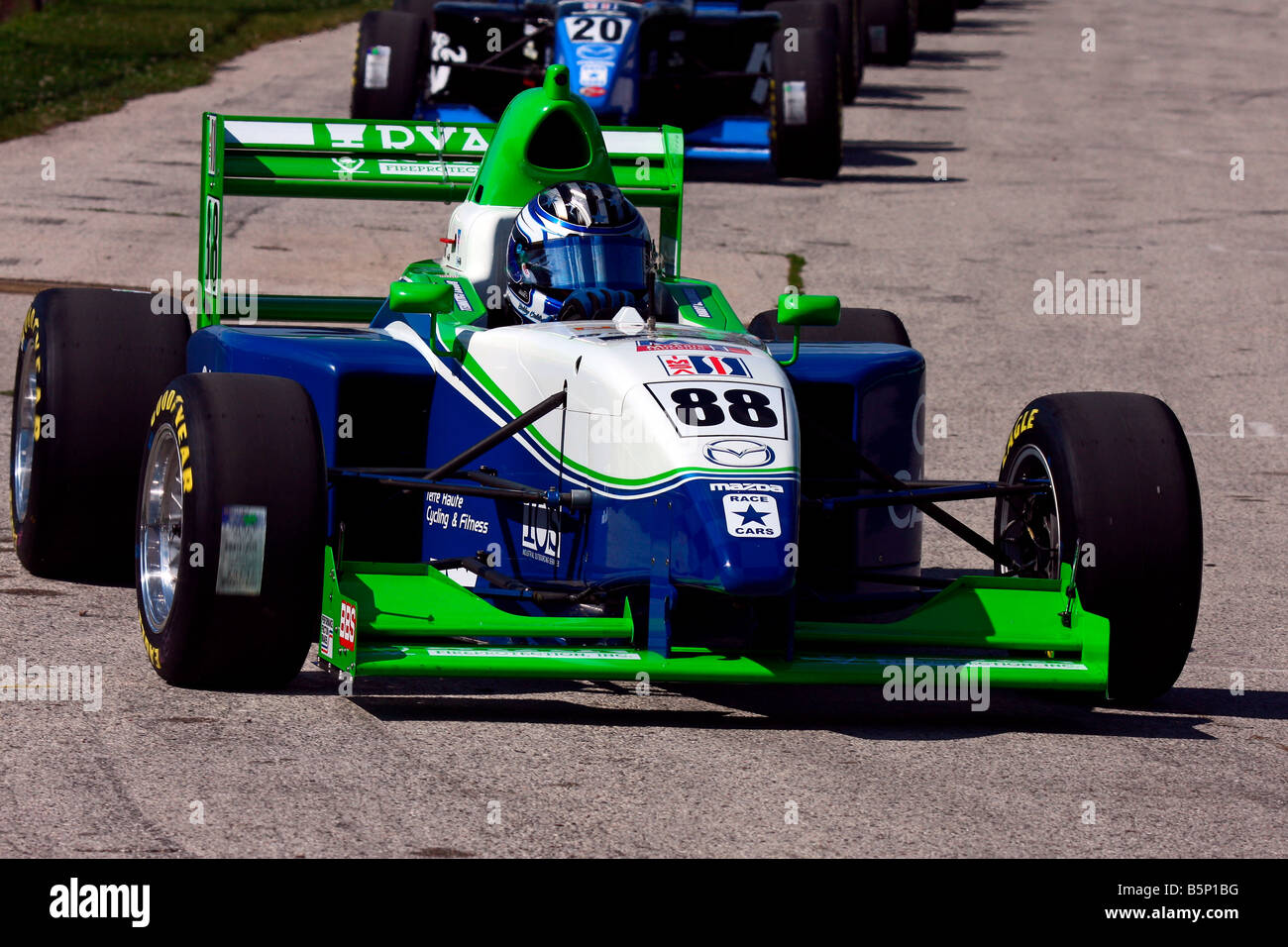 Formula Star Mazda Auto Racing Stock Photo - Alamy