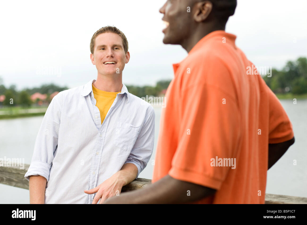 Amiable conversation hi-res stock photography and images - Alamy