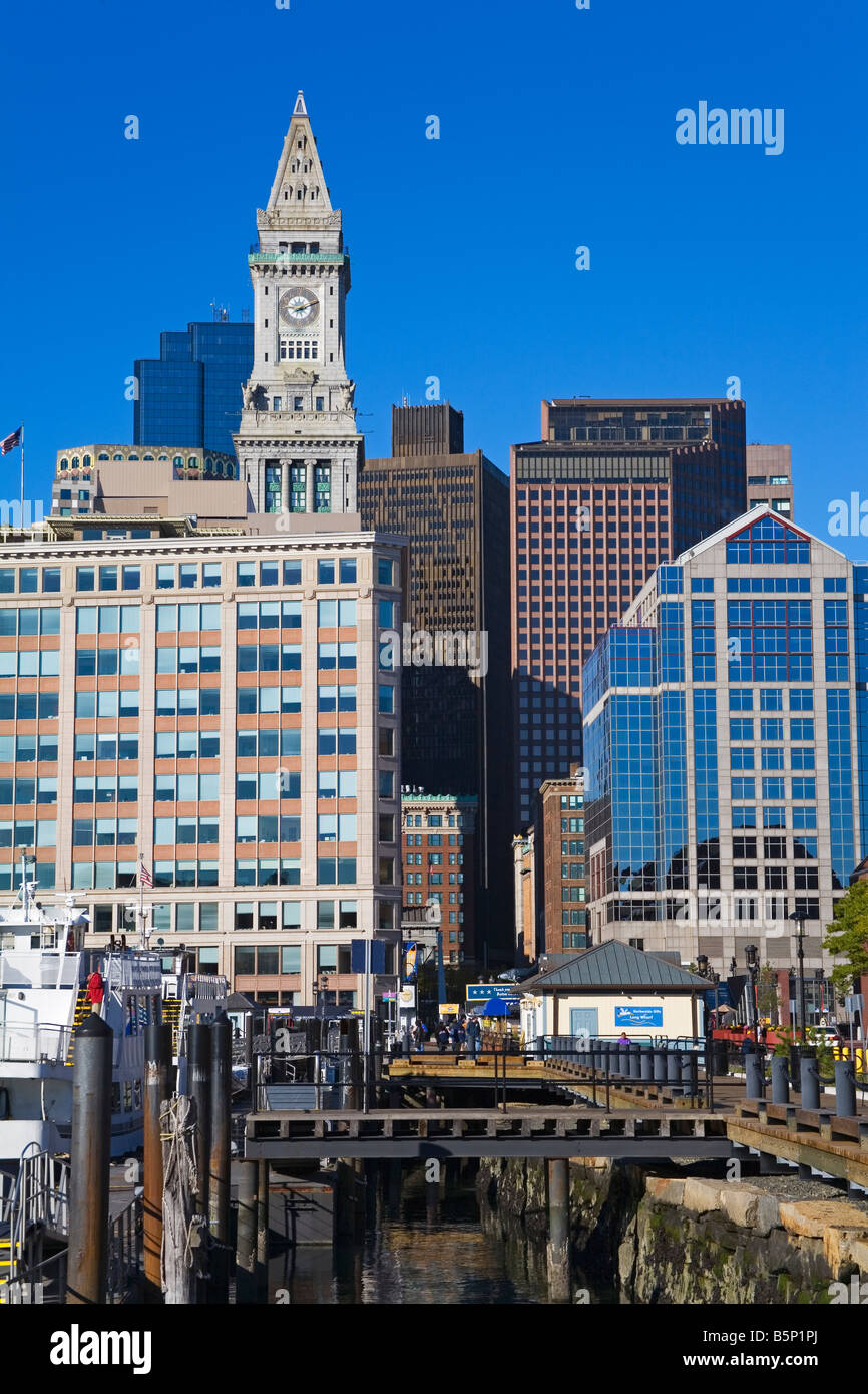 Long Wharf Boston Massachusetts USA Stock Photo - Alamy
