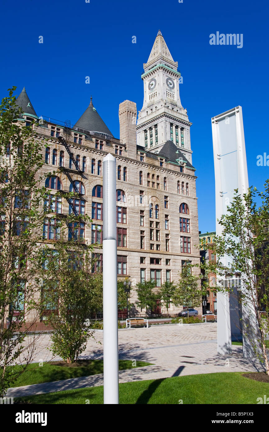 Custom House Tower Boston Massachusetts USA Stock Photo - Alamy