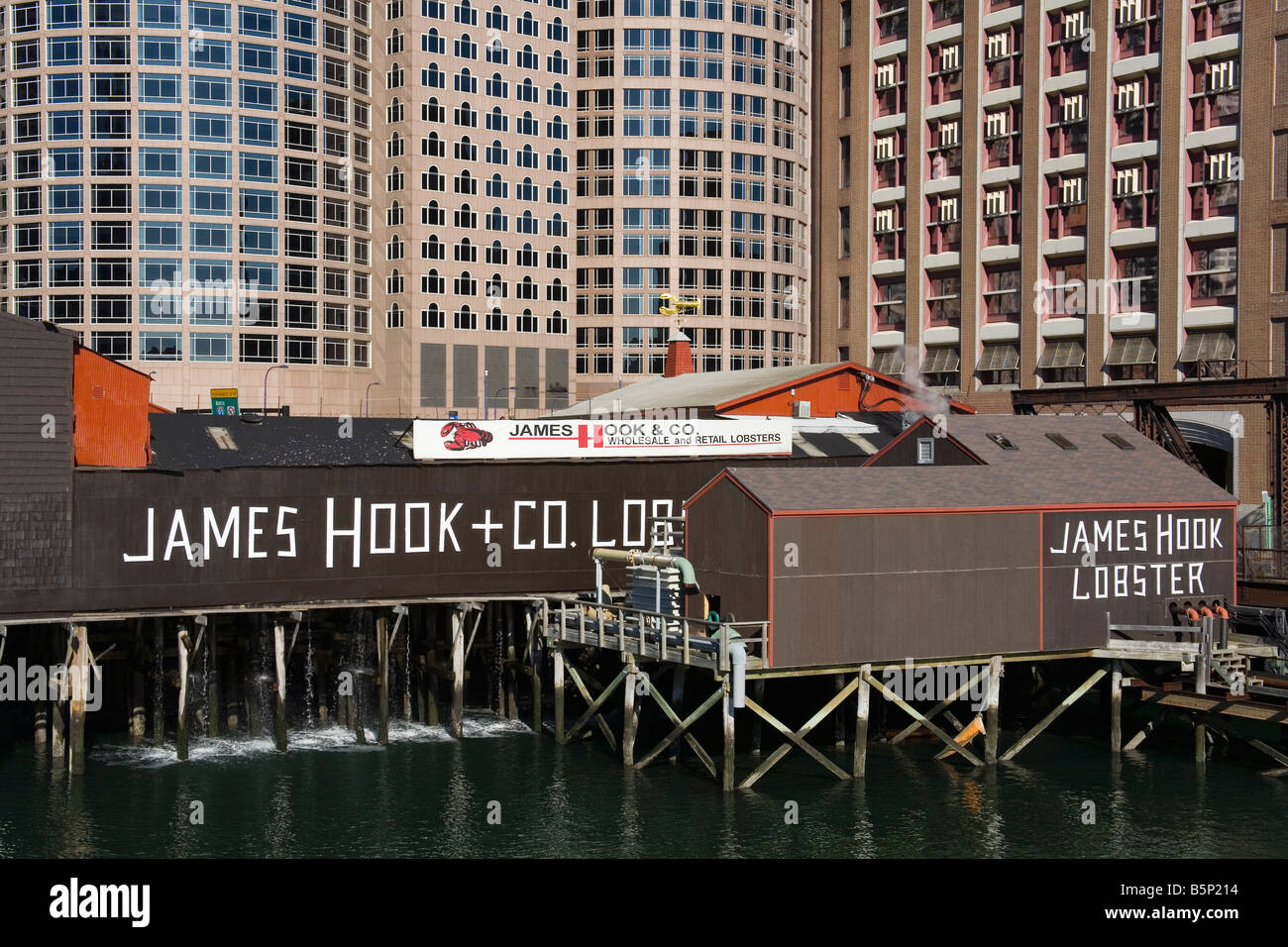 James Hook Co Lobster Market Fort Point Channel Boston Massachusetts ...
