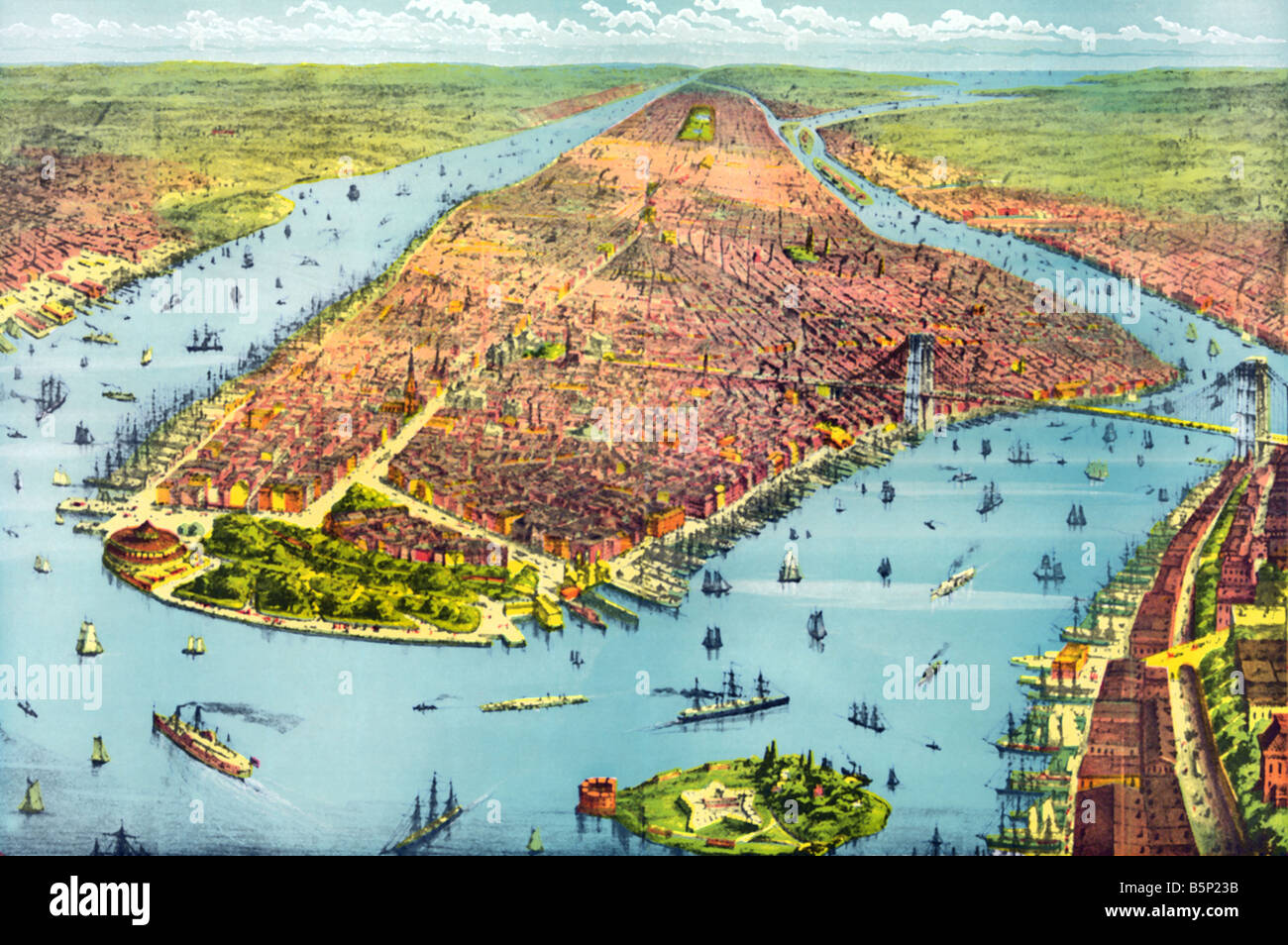 New York 1890 High Resolution Stock Photography and Images - Alamy