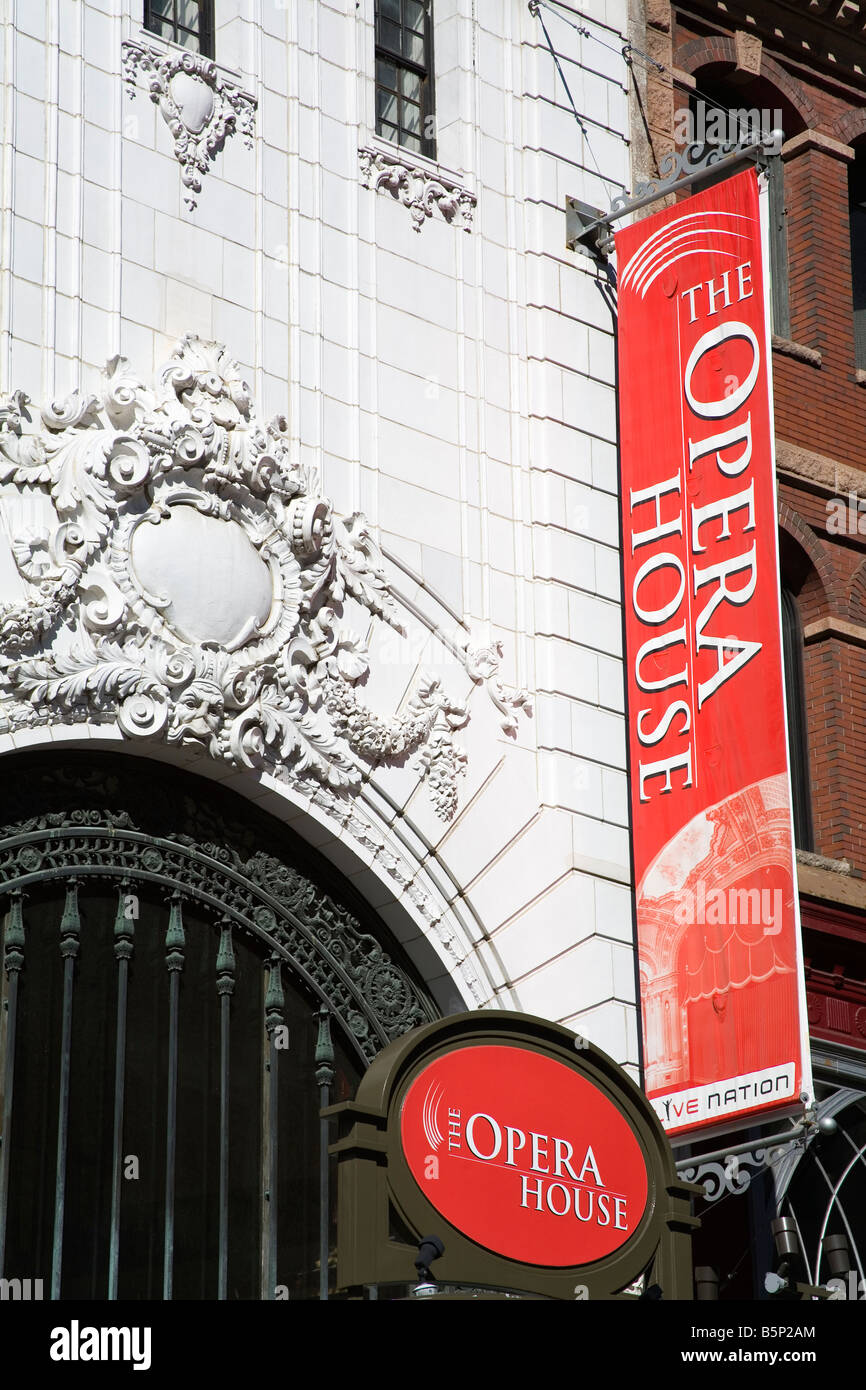 Opera House in Theatre District Boston Massachusetts USA Stock Photo ...
