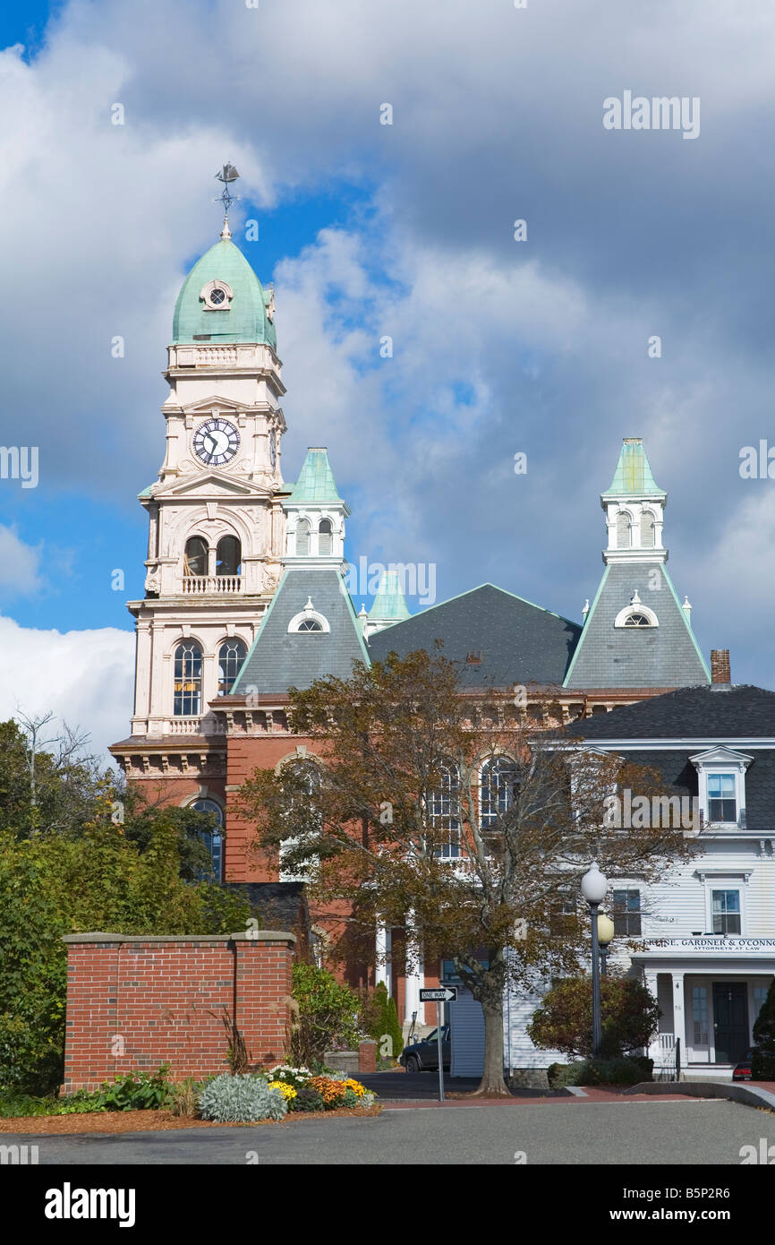 Gloucester city hall cape ann greater boston area hi-res stock ...