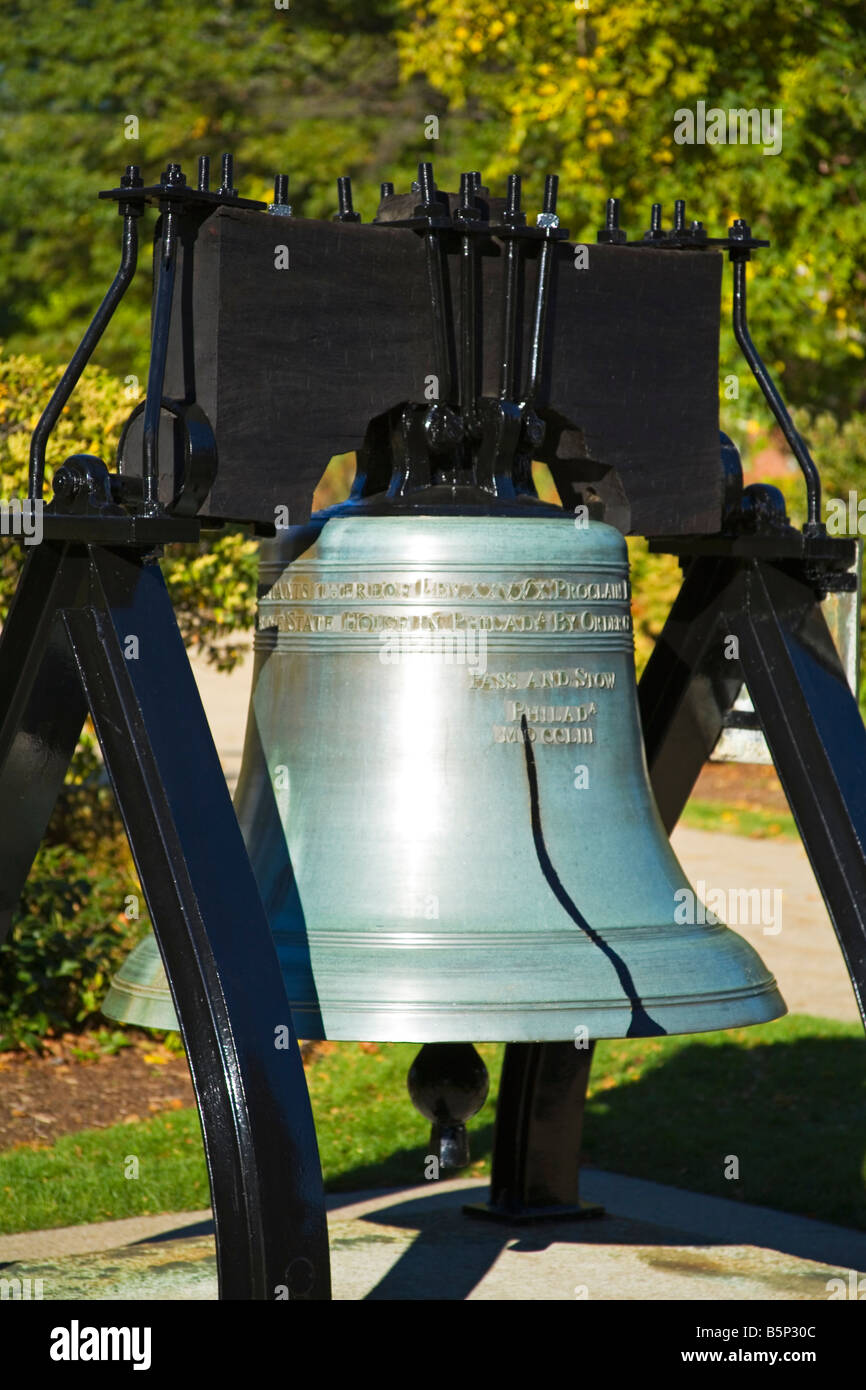 Liberty Bell at the State Capitol Concord New Hampshire New England USA ...