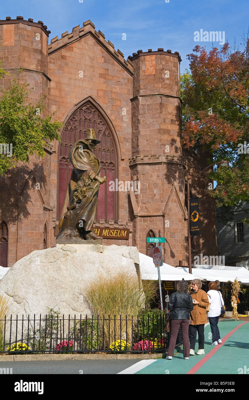 Salem Witch Museum Greater Boston Area Massachusetts USA Stock Photo ...