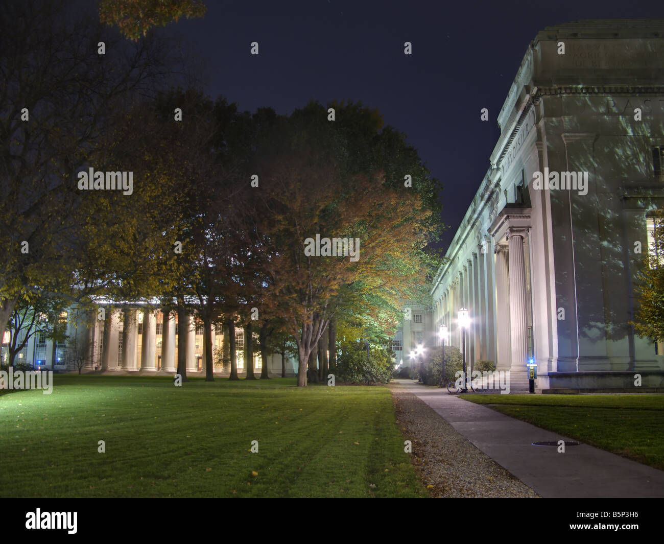Building 4 and Killian Court on the Massachusetts Institute of ...