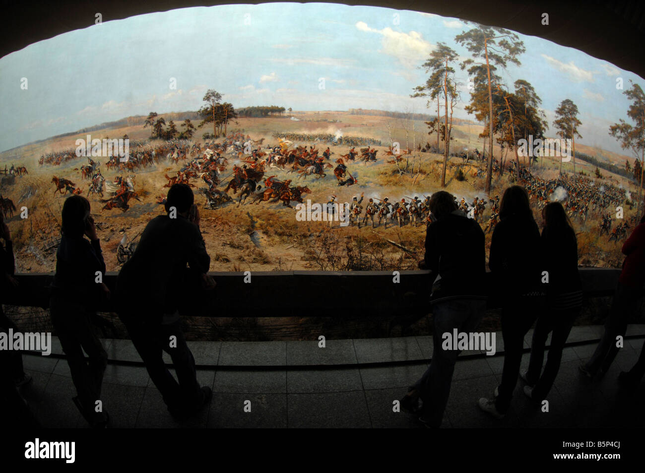 Raclawice Panorama or Panorama Raclawicka, panoramic painting, Wroclaw ...