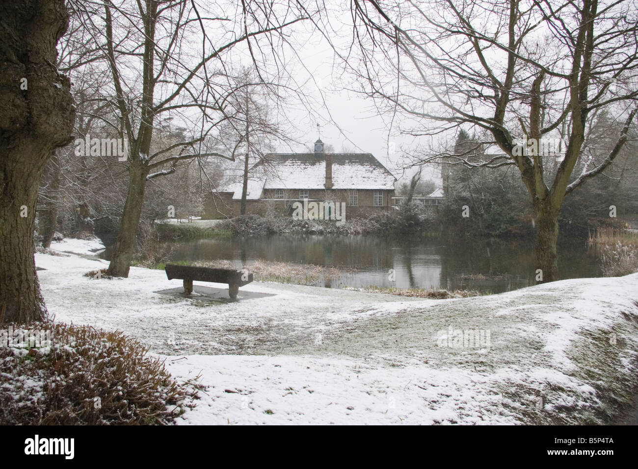 Surrey Village Snow High Resolution Stock Photography and Images - Alamy