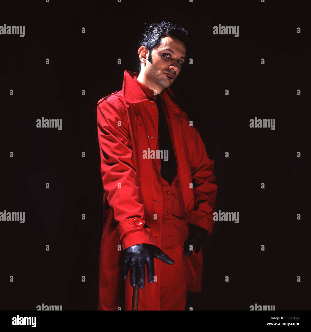 man red coat Stock Photo - Alamy