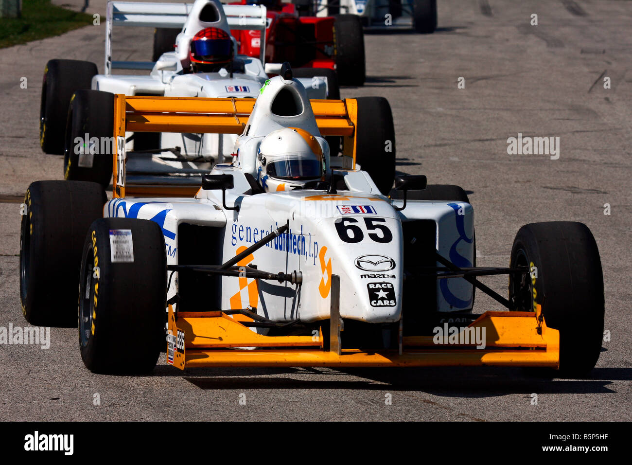 Formula Star Mazda Auto Racing J W Roberts Stock Photo - Alamy