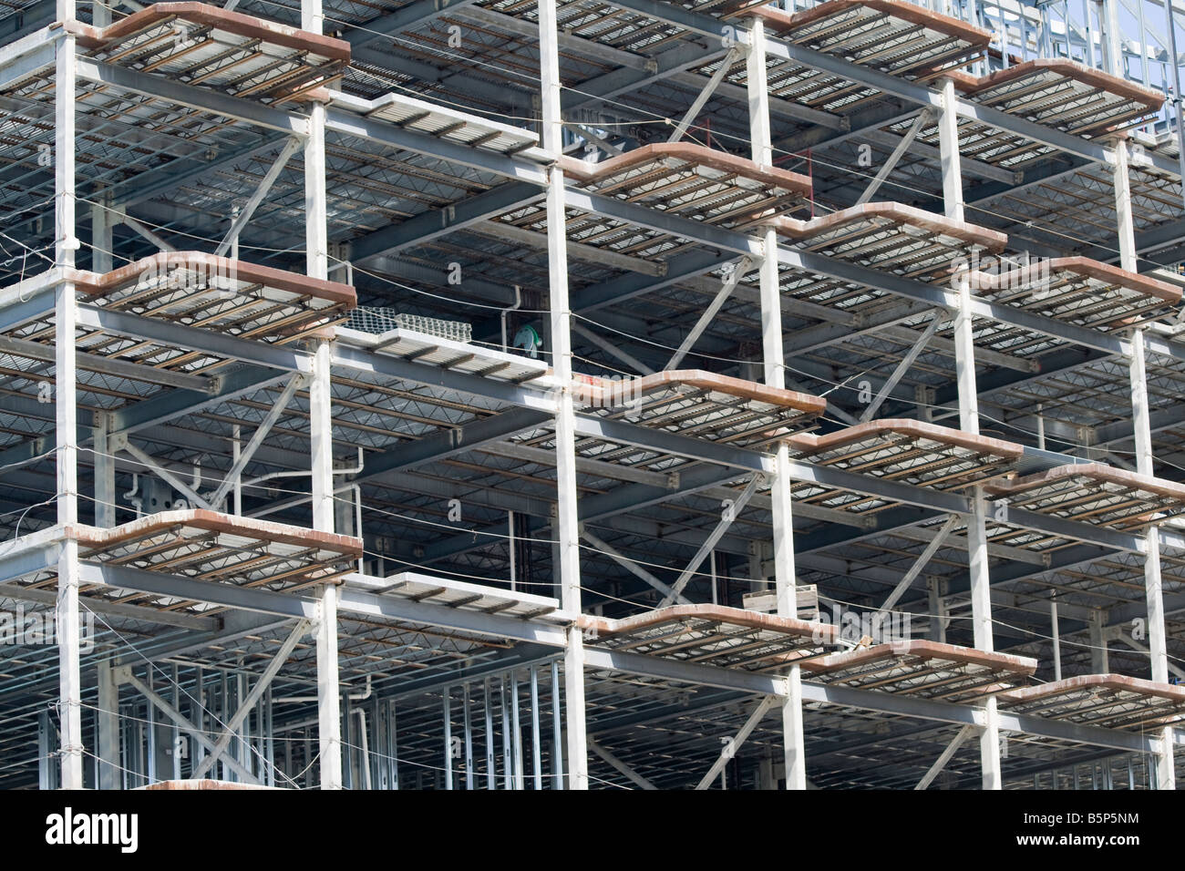 construction of high rise hotel Stock Photo - Alamy