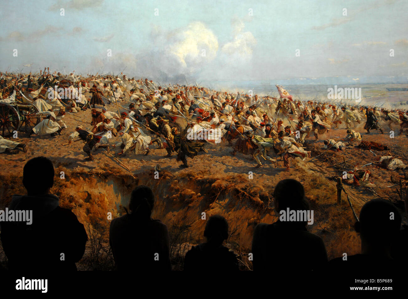 Raclawice Panorama or Panorama Raclawicka, panoramic painting, Wroclaw ...