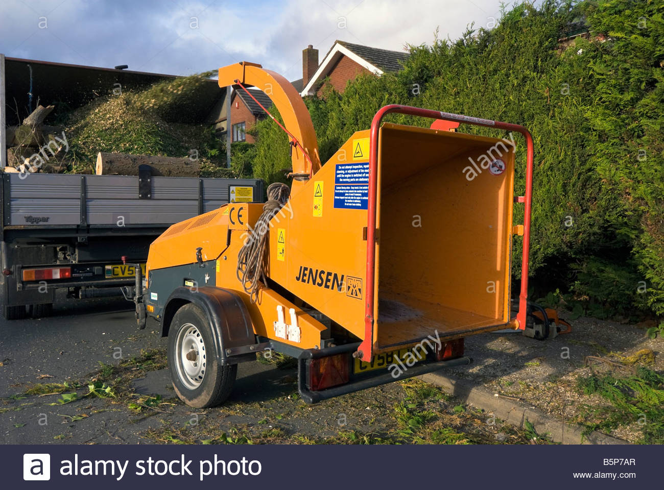 Wood Chipper Stock Photos & Wood Chipper Stock Images - Alamy