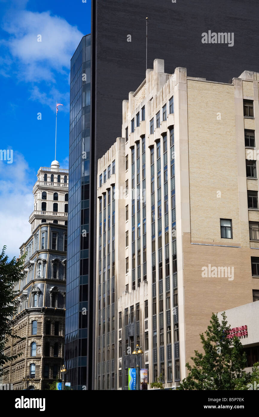 Main Street Rochester New York State USA Stock Photo - Alamy