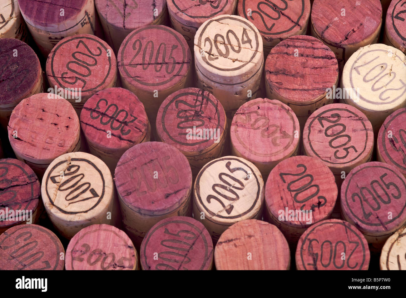 red wine corks Stock Photo - Alamy