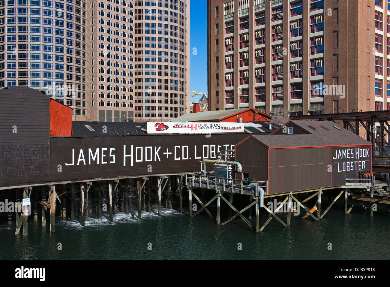 James Hook Co Lobster Market Fort Point Channel Boston Massachusetts ...