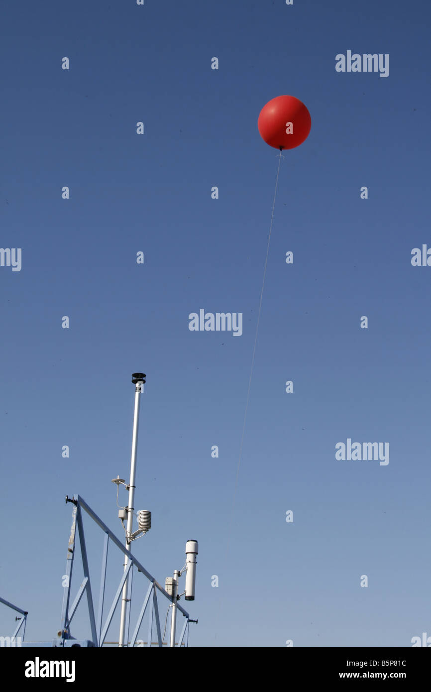 weather station with instruments outdoors in sun Stock Photo - Alamy