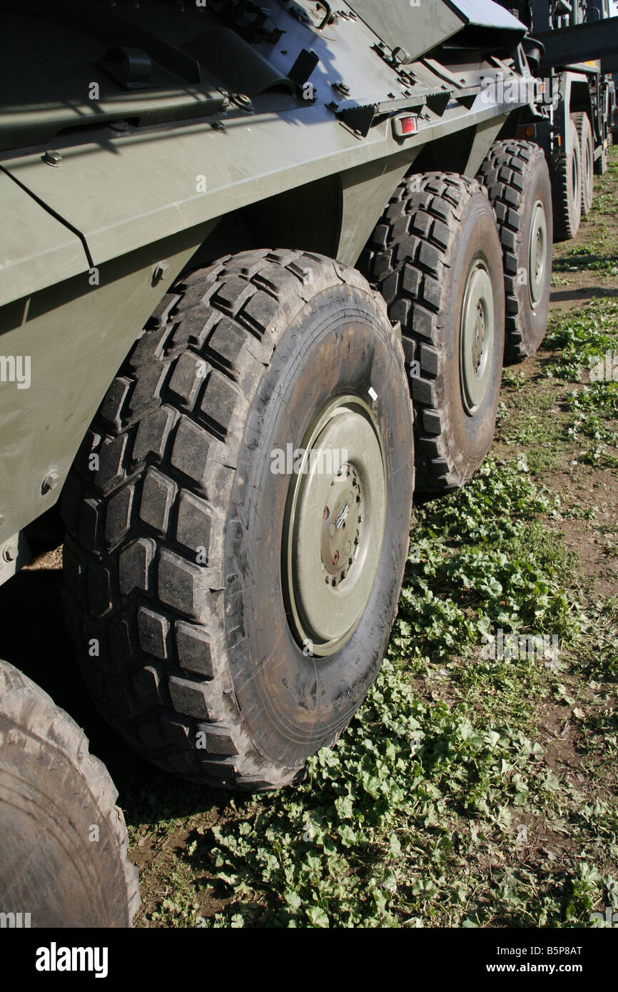 detail of army tank wheels on battle field Stock Photo - Alamy