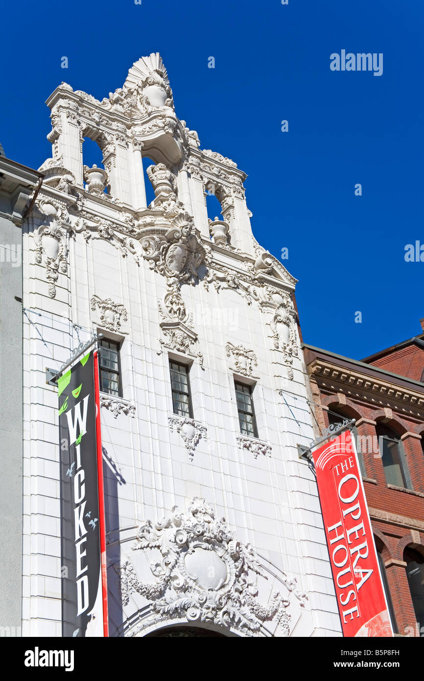 Opera House in Theatre District Boston Massachusetts USA Stock Photo ...