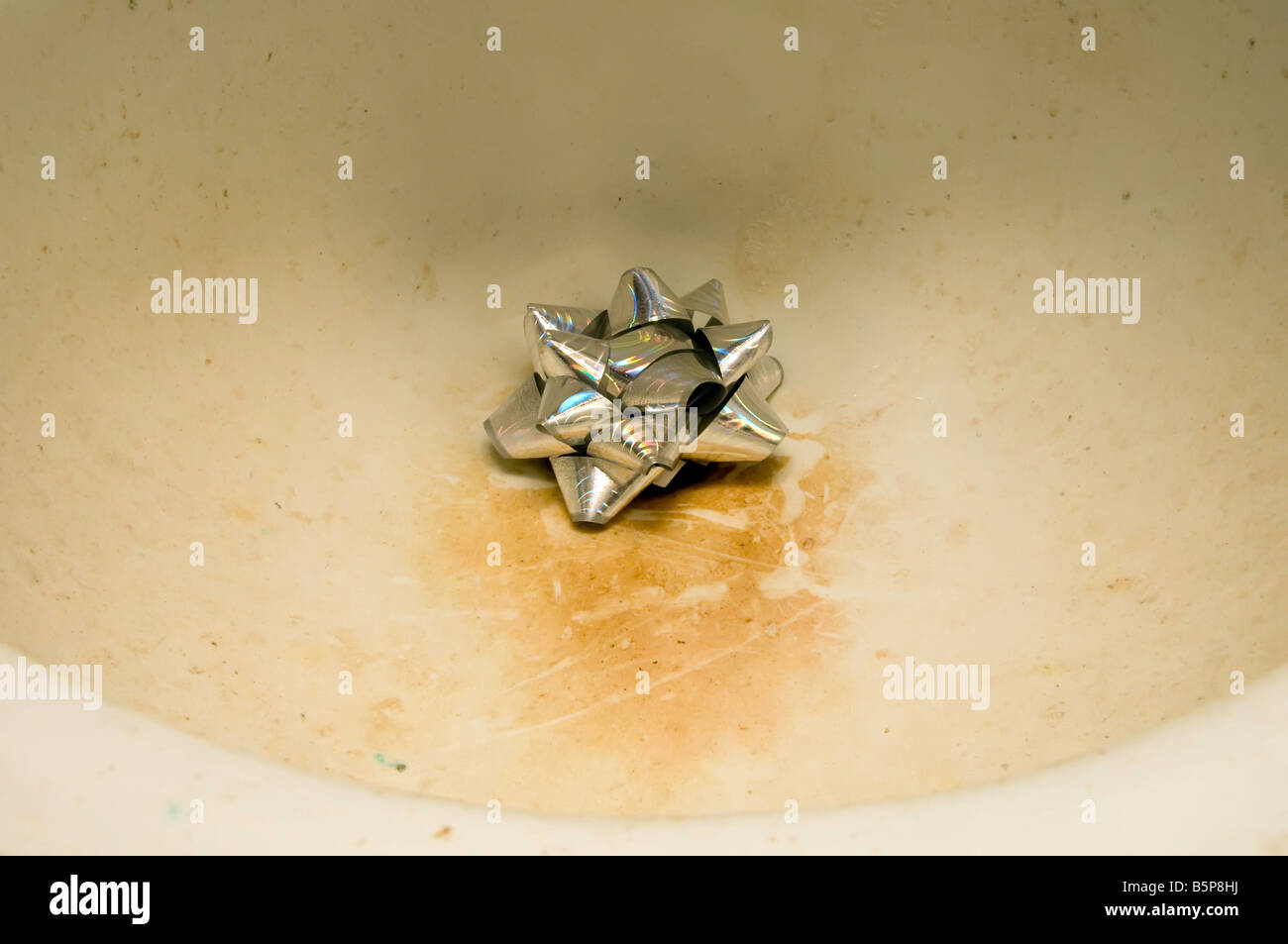 Gift of grime -- this screams, "Clean me! Stock Photo - Alamy
