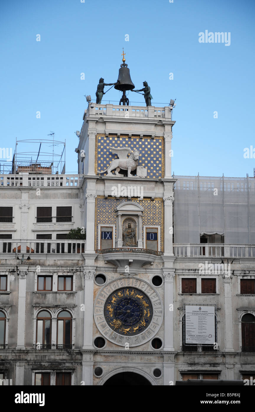 Torre dell' Orologio (Clock Tower), Piazza San Marco, St Mark's Square ...