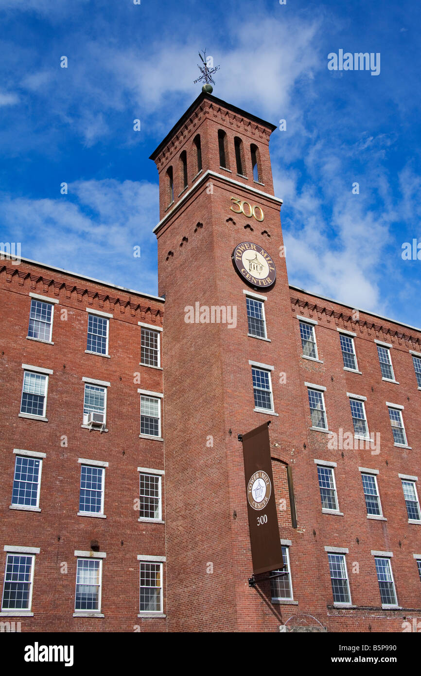 Tower Mill Center Amoskeag Millyard District Manchester New Hampshire ...