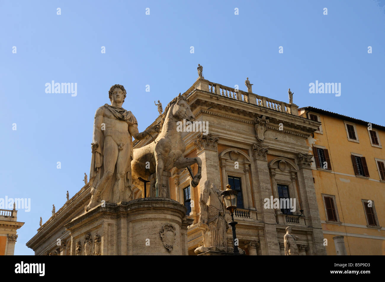 Statue of a Mede on the Capitoline Hill in Rome Italy Stock Photo - Alamy