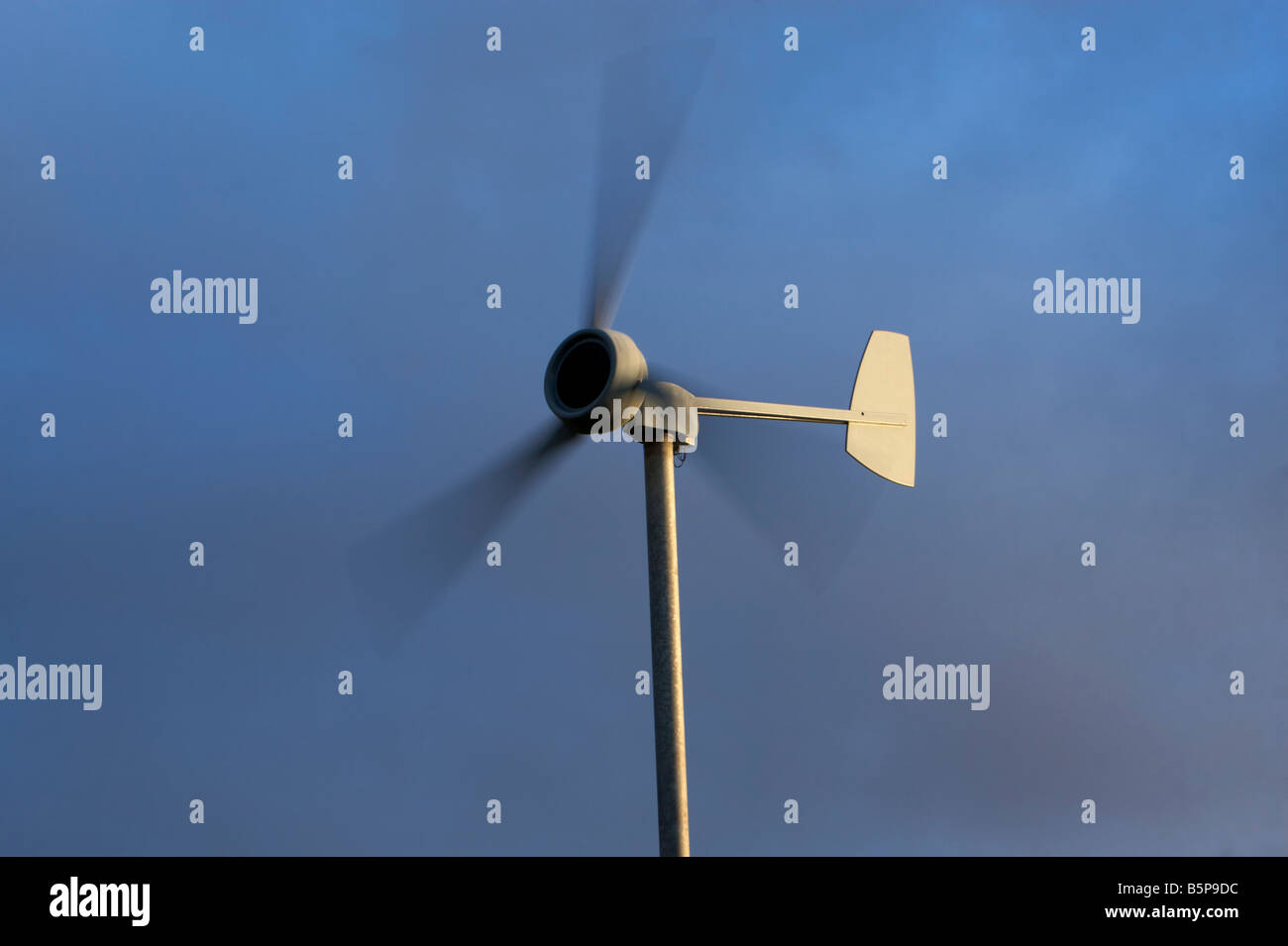 Wind Turbine Spinning Stock Photo - Alamy