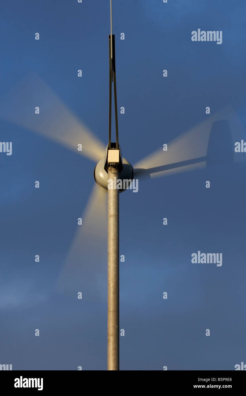 Wind Turbine Spinning Stock Photo - Alamy
