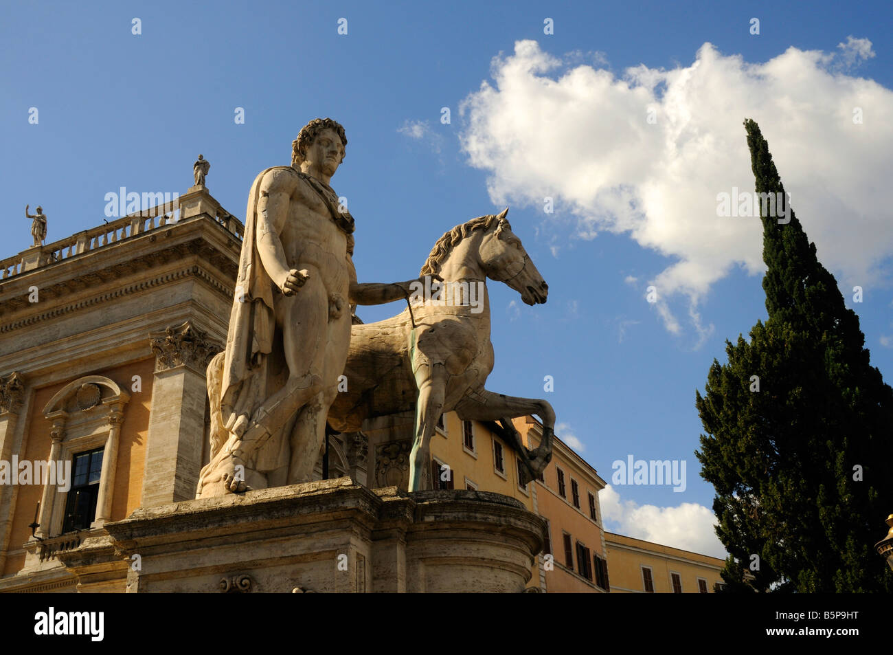 Statue of a Mede on the Capitoline Hill in Rome Italy Stock Photo - Alamy