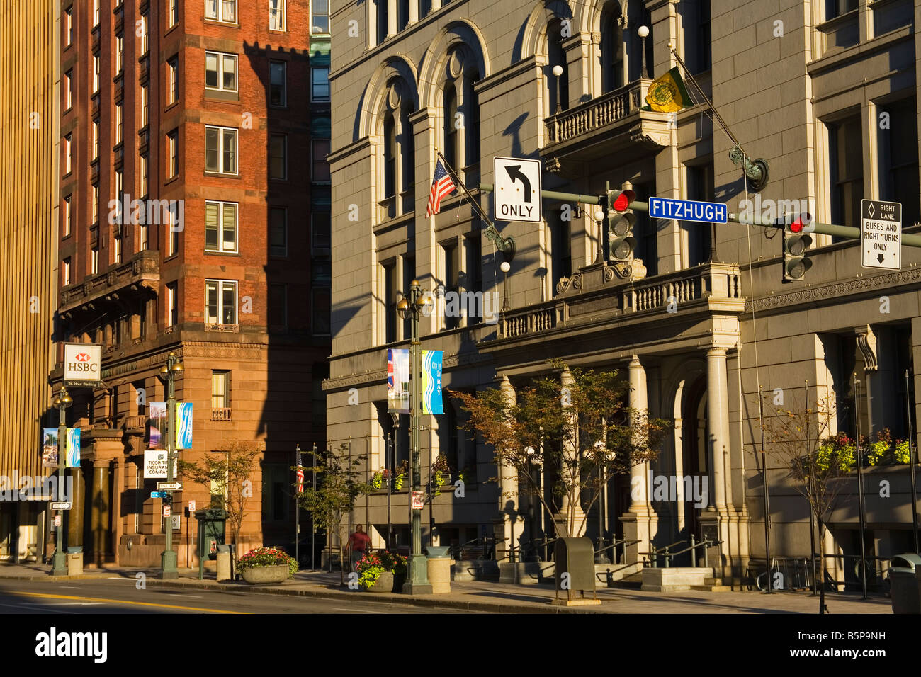 Main Street Rochester New York State USA Stock Photo - Alamy