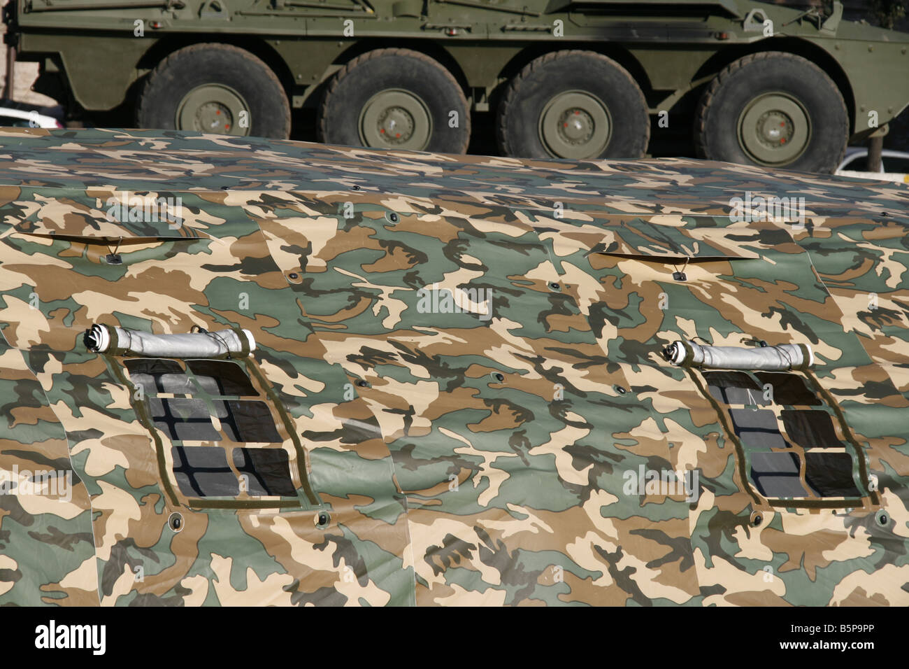 Camouflage hidden tank hi-res stock photography and images - Alamy