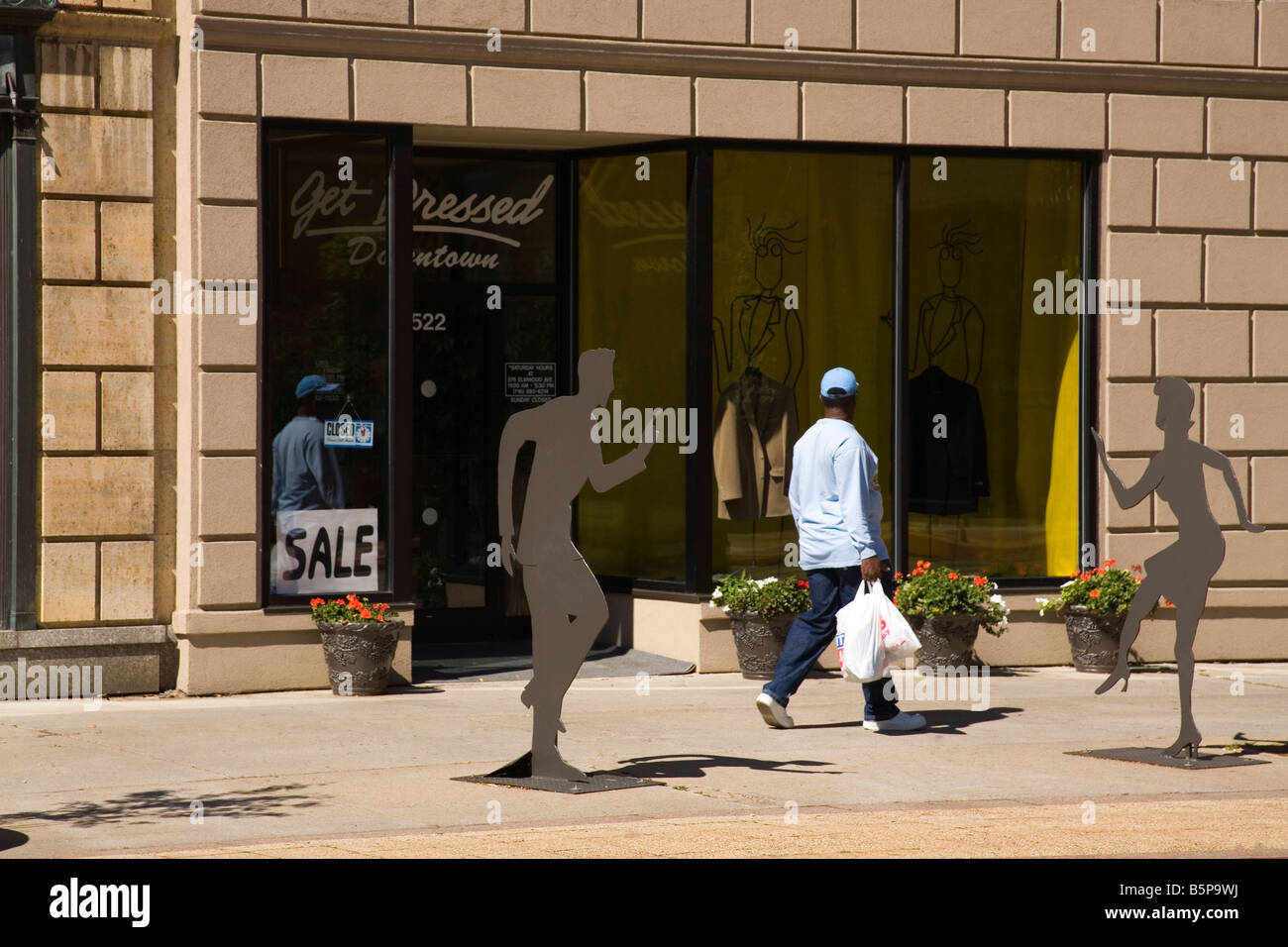 Main Street Buffalo City New York State USA Stock Photo - Alamy