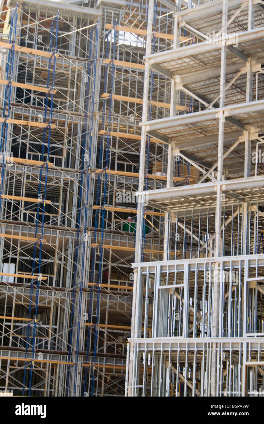 High rise construction site interior hi-res stock photography and ...
