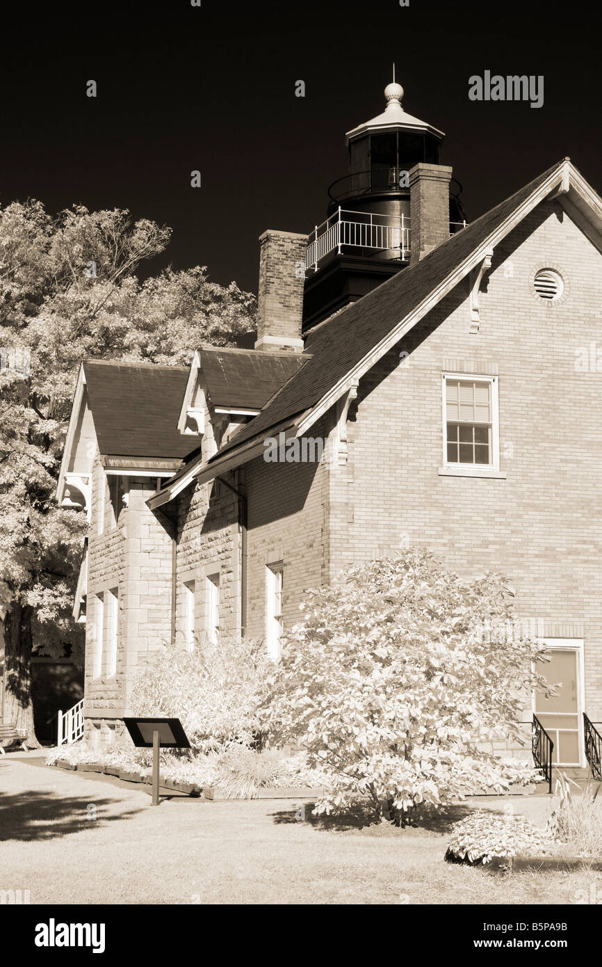 Thirty Mile Lighthouse Golden Hill State Park Lake Ontario New York ...