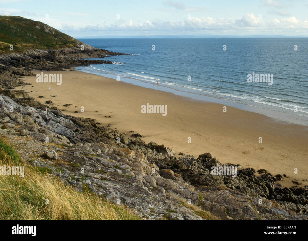 Caswell bay, gower peninsula hi-res stock photography and images - Alamy