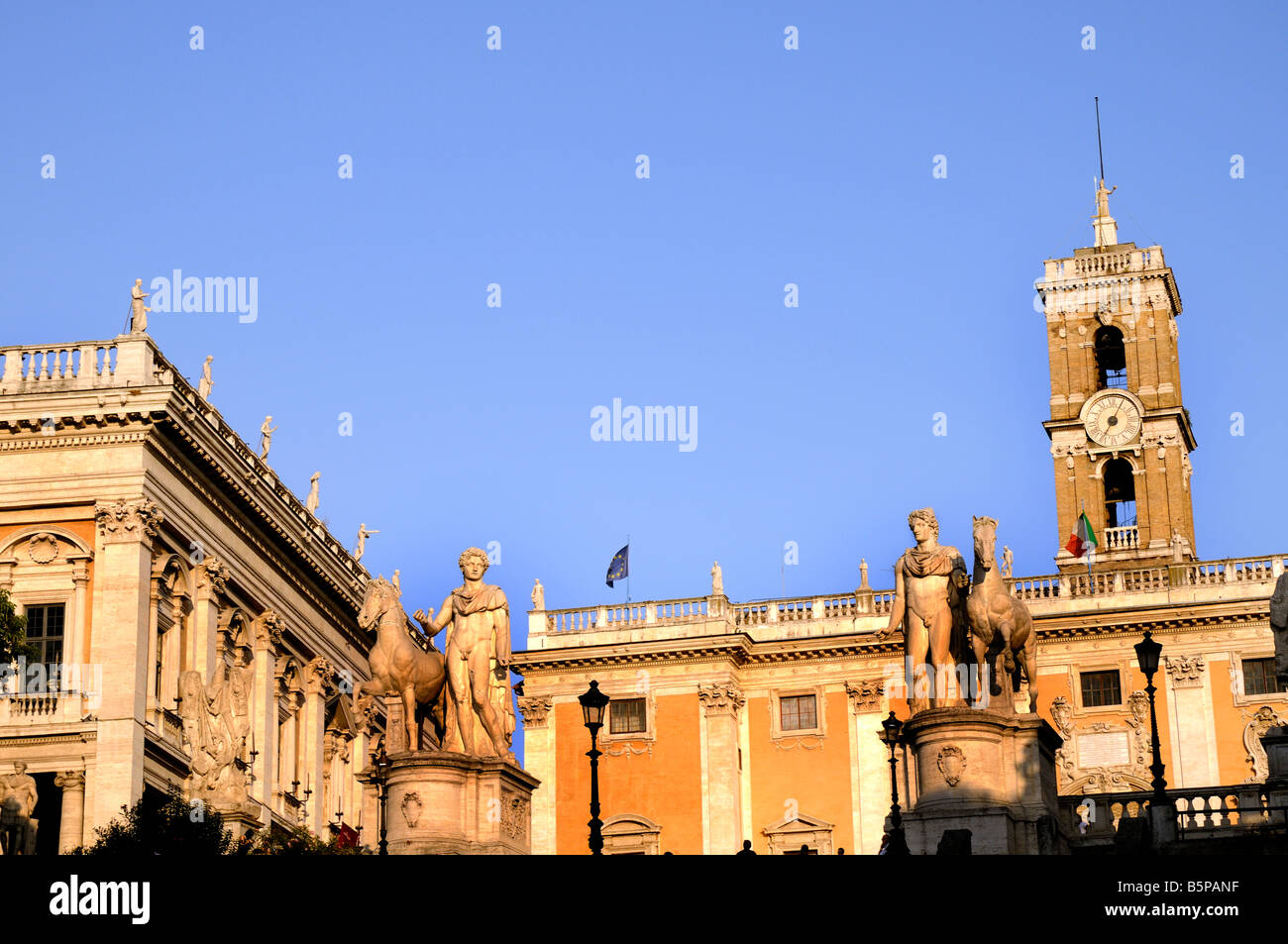 The Senate House on the Capitoline Hill Rome Italy Stock Photo - Alamy