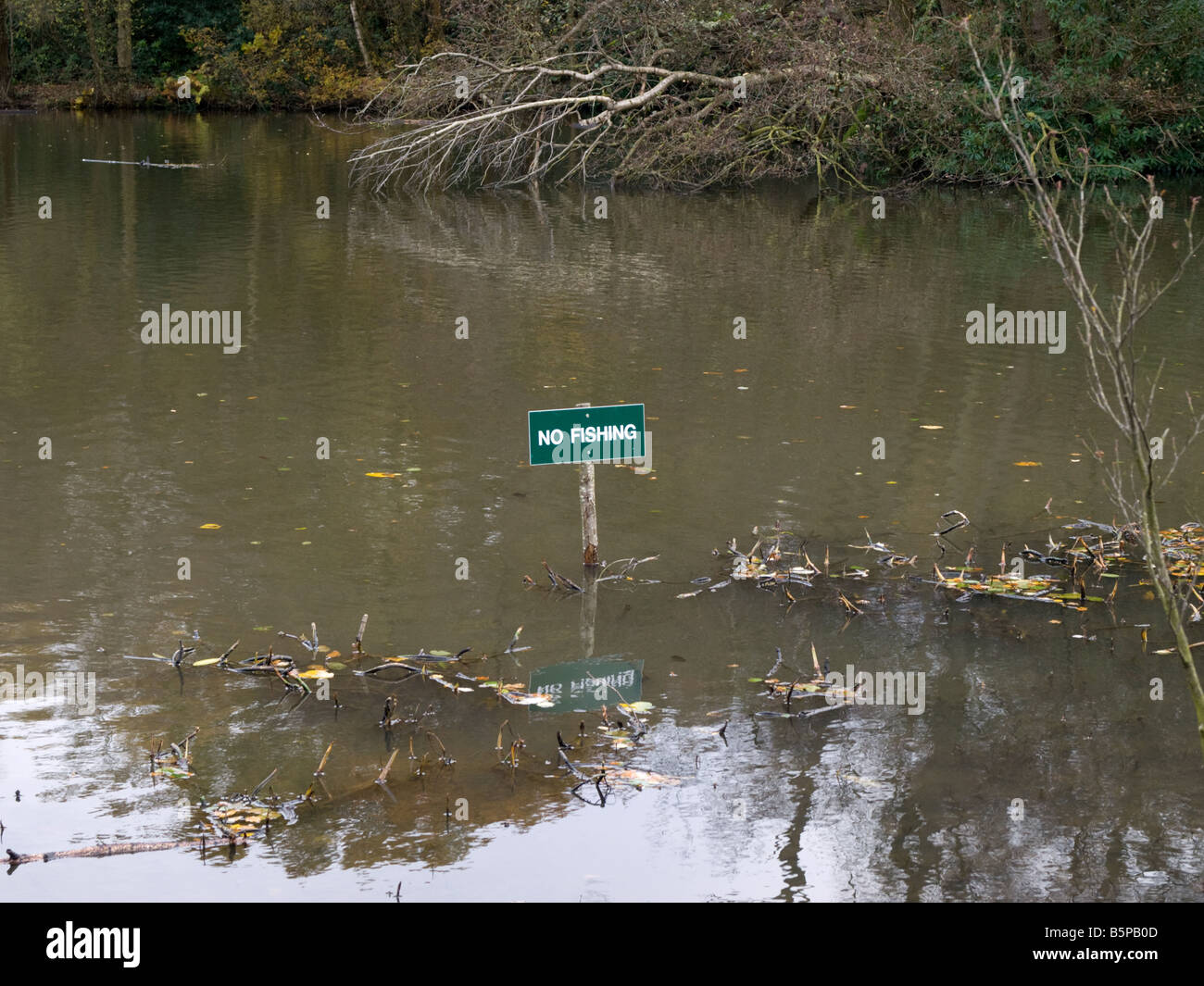 Sign lake in winter hi-res stock photography and images - Alamy