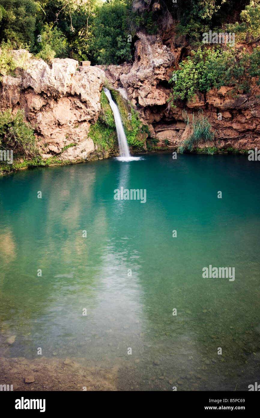 Small waterfalls wallpaper hi-res stock photography and images - Alamy