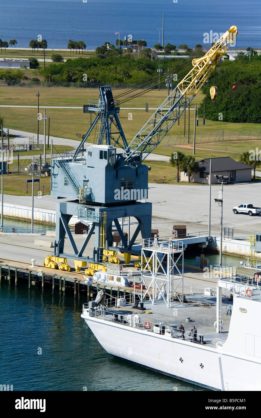 Cargo Docks Port Canaveral Florida USA Stock Photo - Alamy