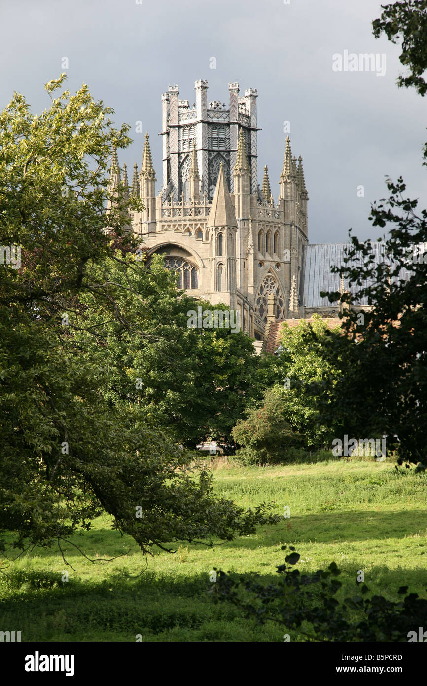 Octagon Tower of Ely Cathedral Stock Photo - Alamy