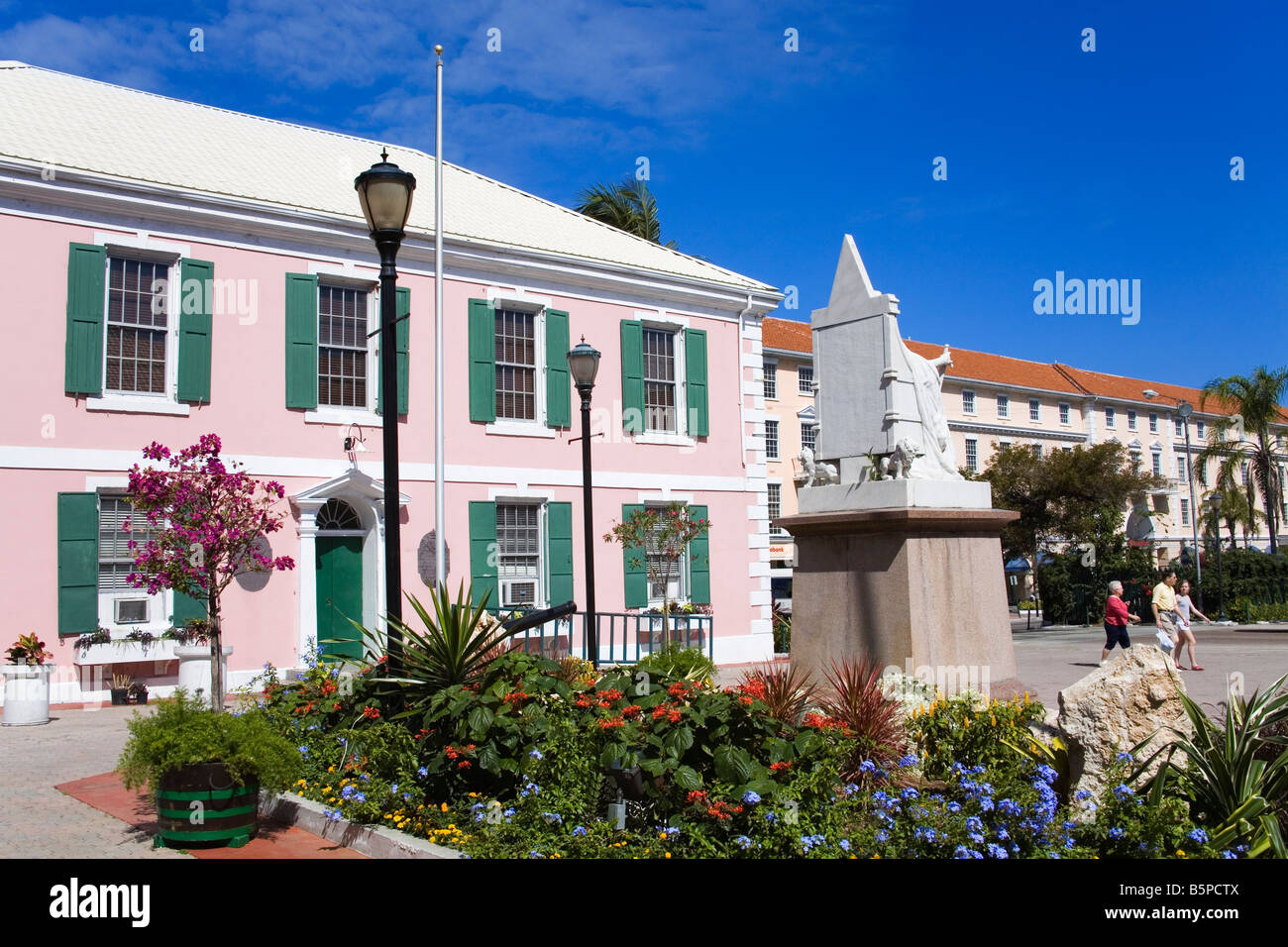 Parliament Building Nassau New Providence Island Bahamas Stock Photo ...
