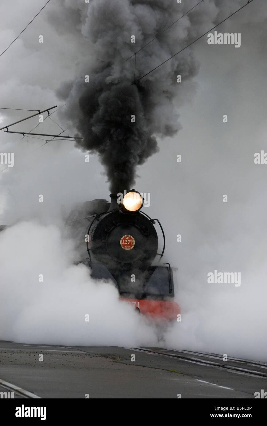 J Class Steam engine Fielding Manawatu New Zealand Stock Photo - Alamy