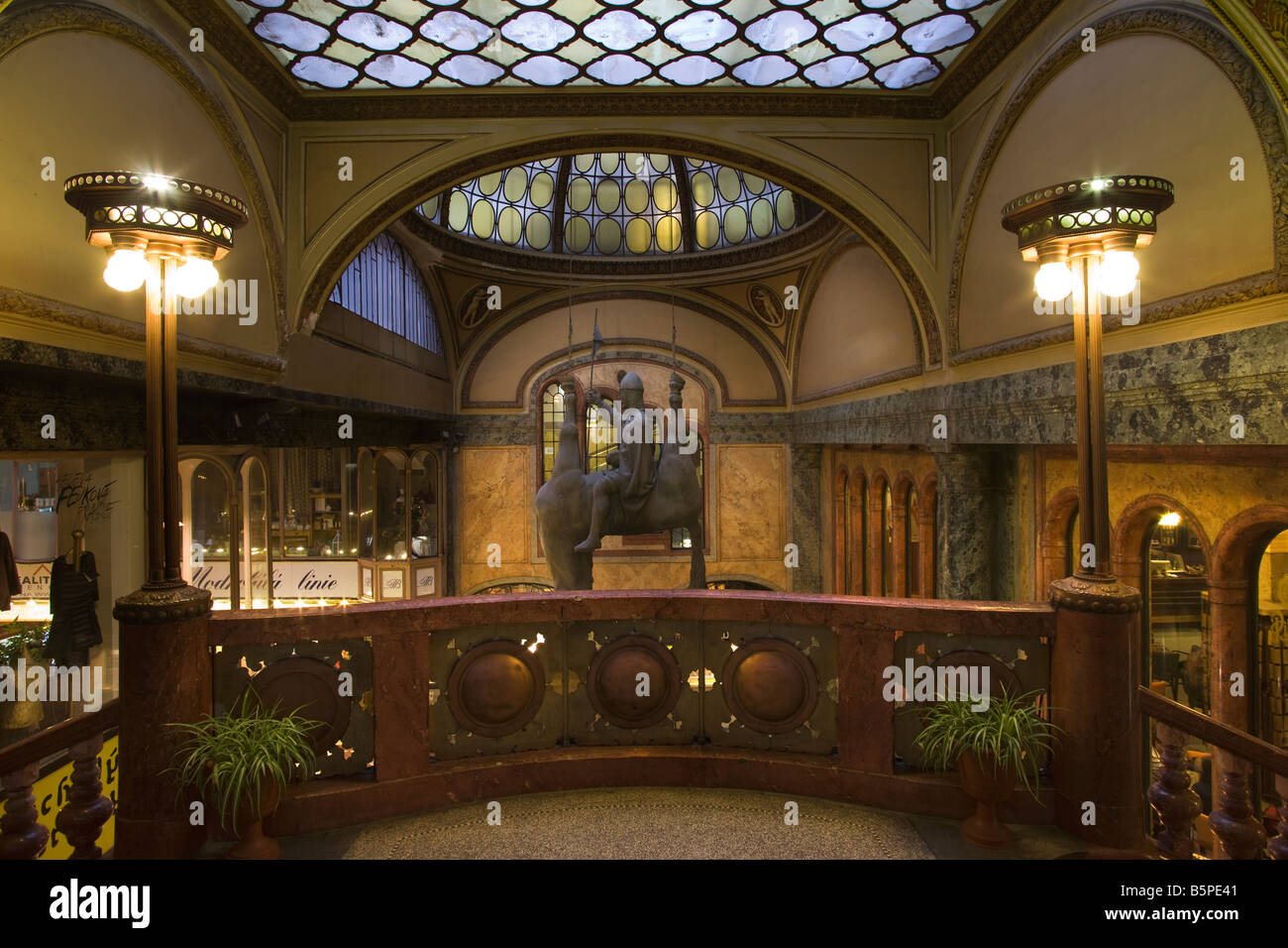 Lucerna passage prague hi-res stock photography and images - Alamy