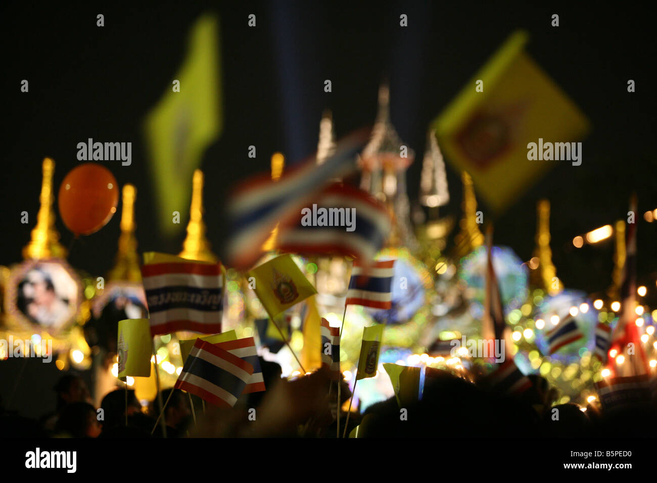 thailand king's birthday Stock Photo - Alamy