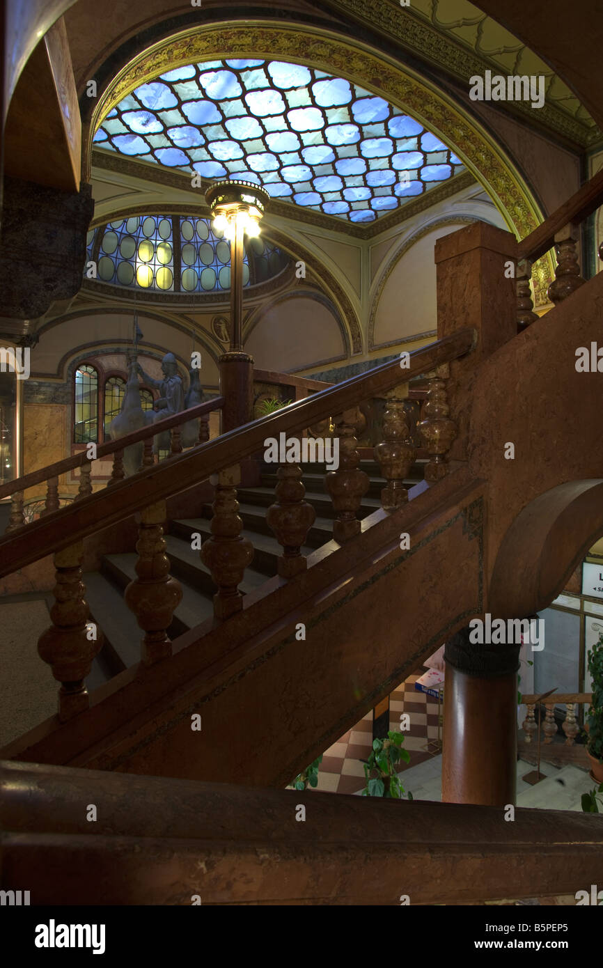 SAINT WENCESLAS HORSE SCULPTURE LUCERNA PASSAGE MALL PRAGUE CZECH ...