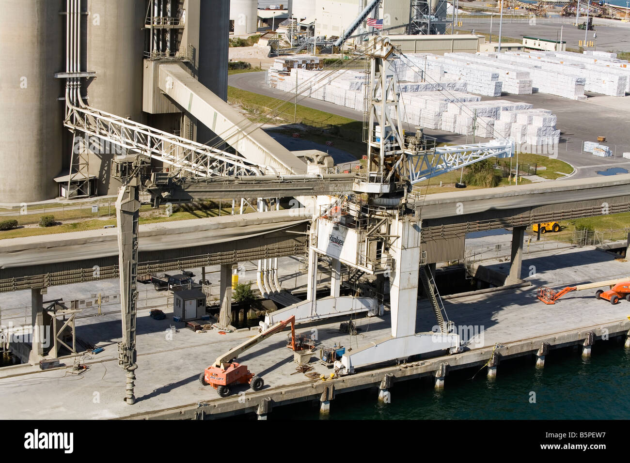 Cargo Docks Port Canaveral Florida USA Stock Photo - Alamy