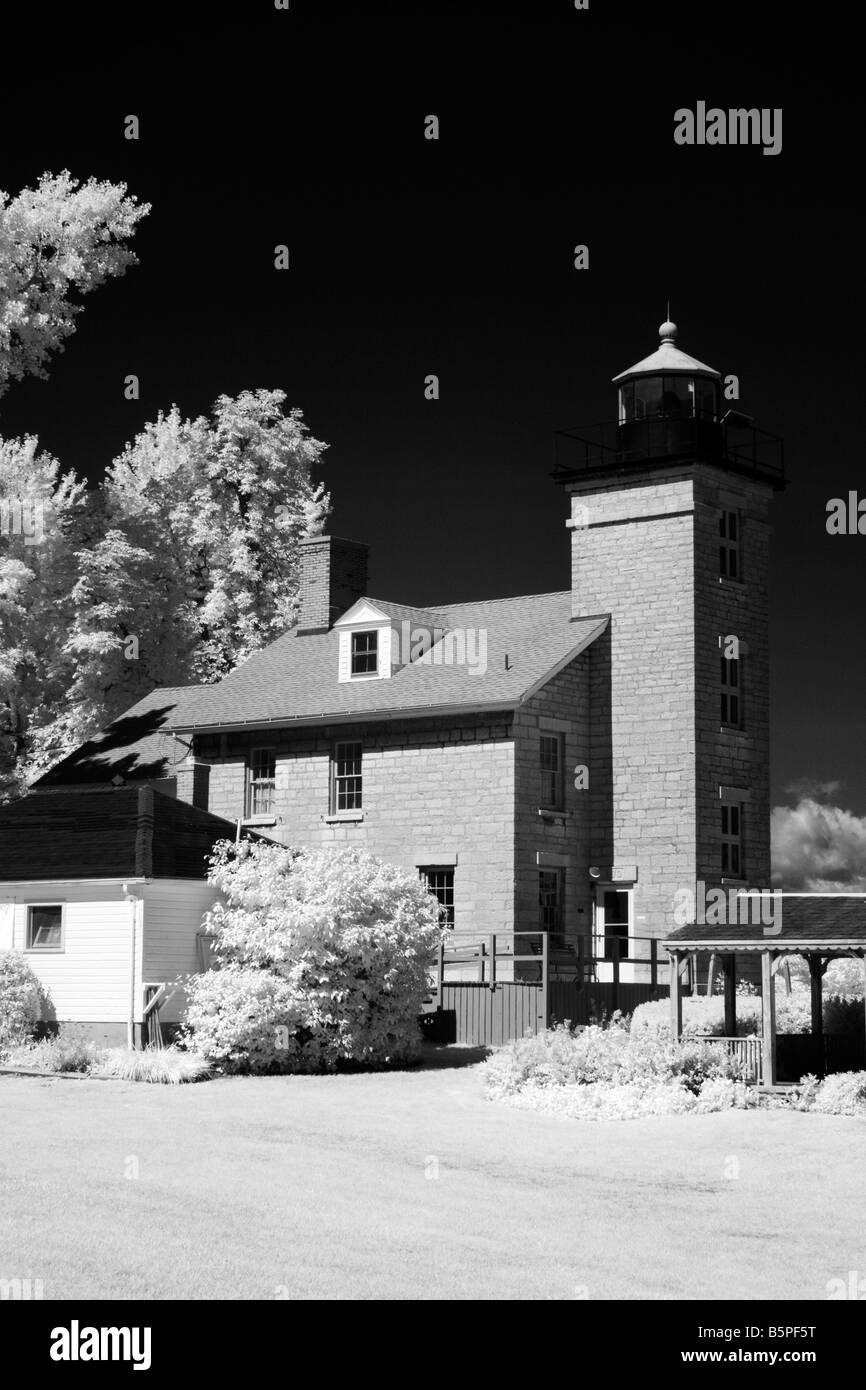 Big sodus point lighthouse maritime hi-res stock photography and images ...